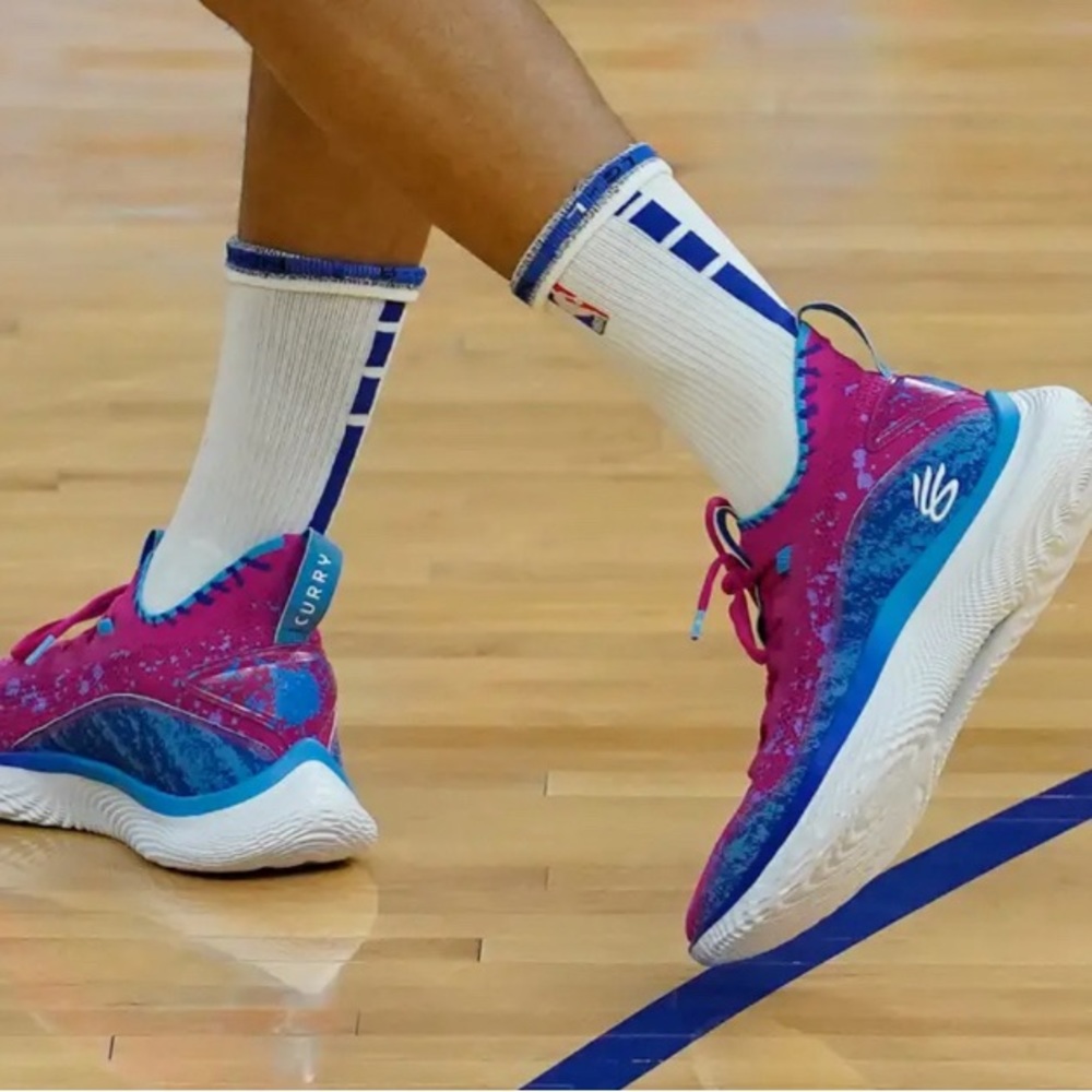 New Under Armour Curry Flow 8 Pi Day - Gem